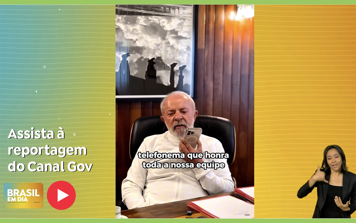 brasil em dia lula cel.jpg — Agência Gov